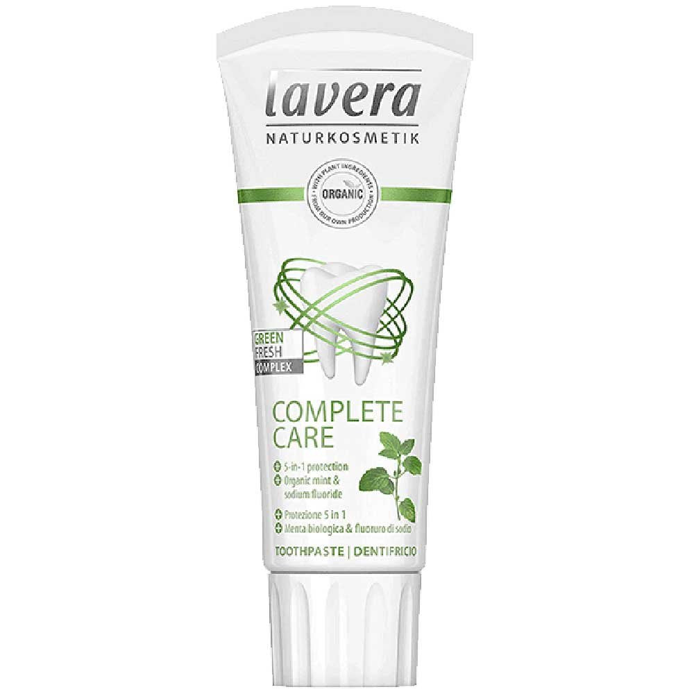 Lavera Organic Complete Care Mint & Flouride Toothpaste 75ml – Valley ...